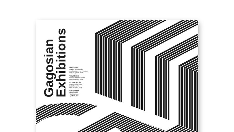 CSS Grid Poster #3 | Gagosian Exhibitions