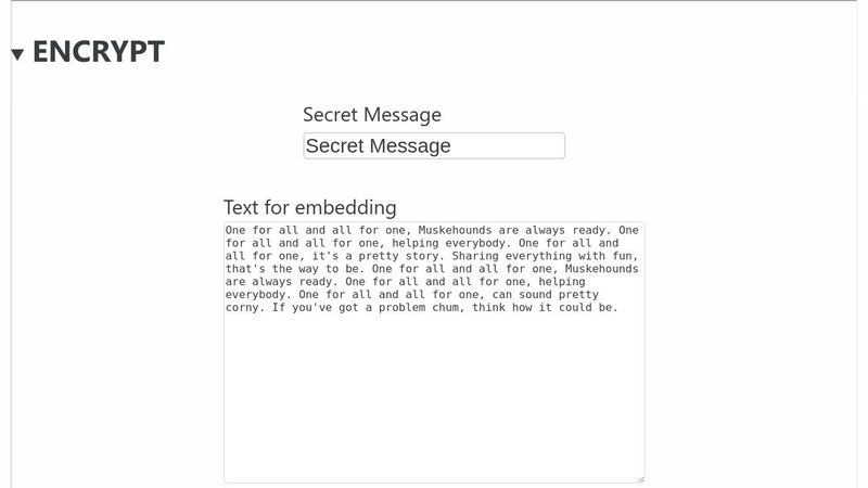 Zero Width Characters Encryptor/Decryptor