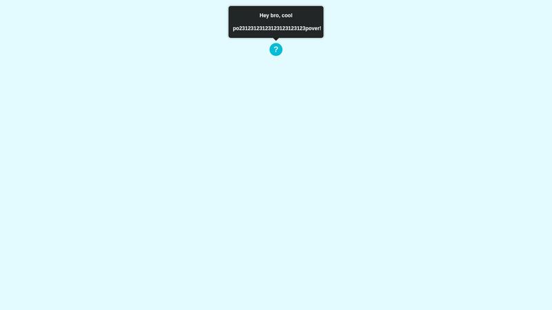 Basic CSS Popover Animation