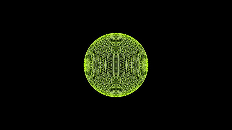 Learn GLSL with THREE.js - Rotatable Wireframe Sphere