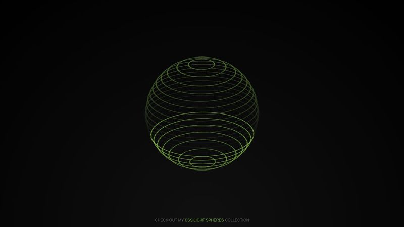 CSS Light Sphere #1