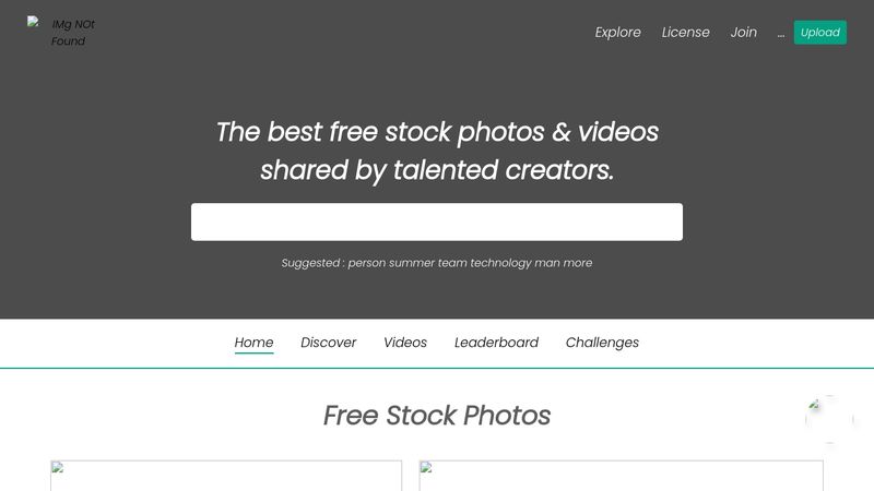 Build An Pexels Clone Website Using Html Css And Js Create Full Website In 2021
