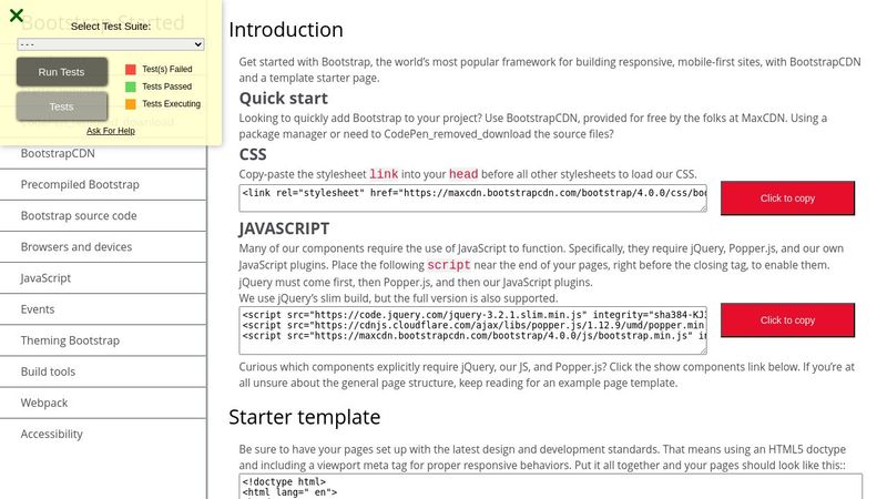 Documentation Page Freecodecamp