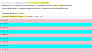Virtual Scroller Scroll Jumps - BASIC VERSION