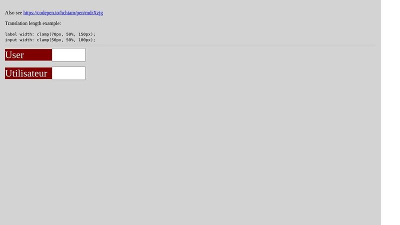 Container Query with Clamp() instead of media queries - translation ...