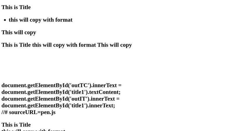 JavaScript practice-textContent