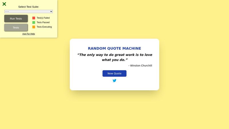 Random Quote Machine