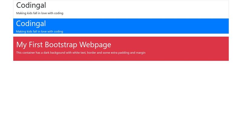 Add colour and border