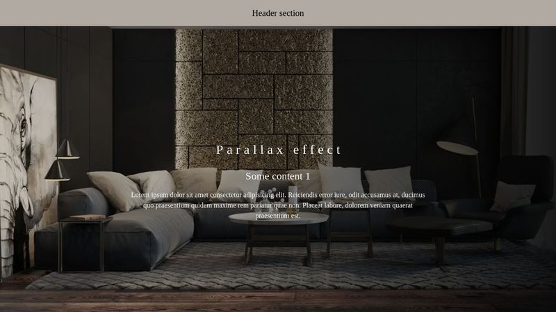 Parallax pure CSS3
