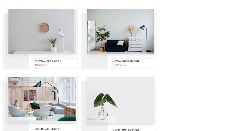 Gallery with buttons