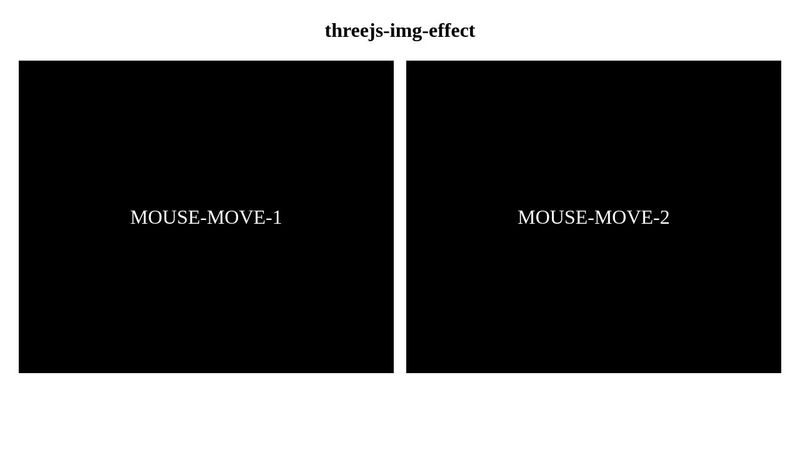 threejs-img-effect(mouse-move)