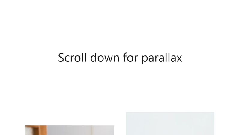 Simple Parallax
