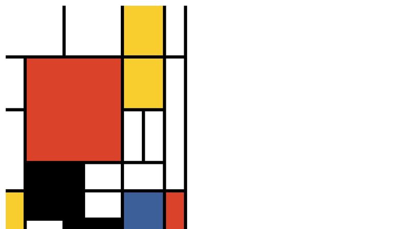 Piet Mondrian CSS