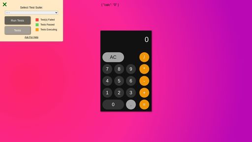 Calculator React freeCodeCamp