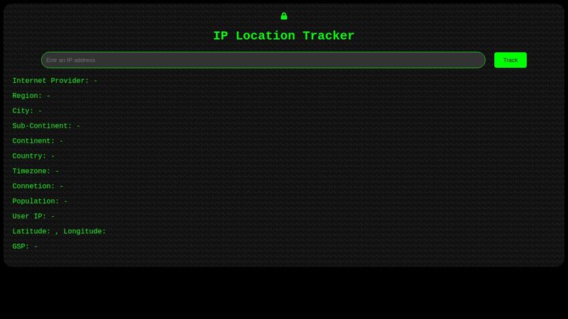 IP Tracker