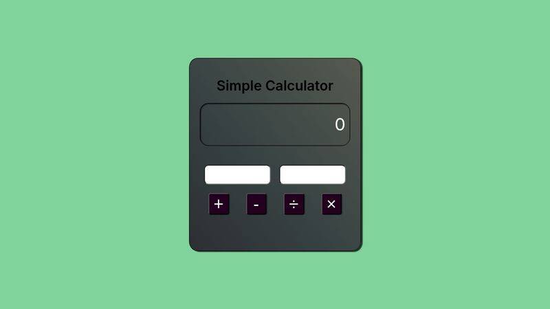 Simple Calculator (JS)