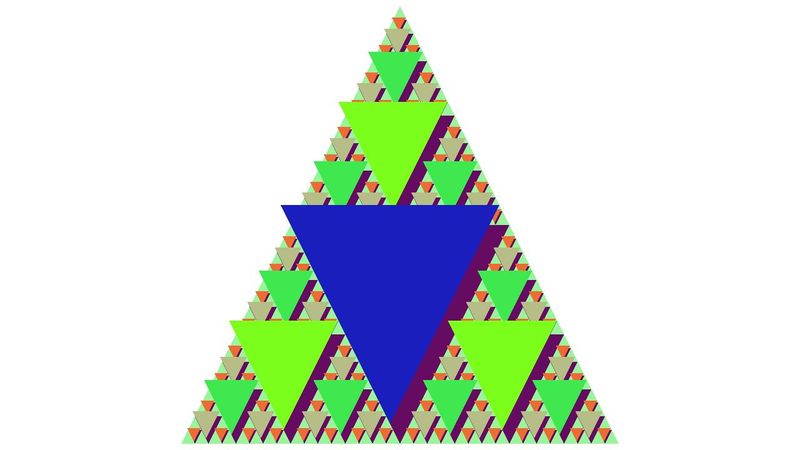 Pixi.js Sierpinski Triangle Demo