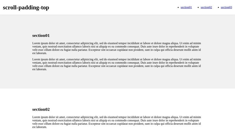 scroll-padding-top