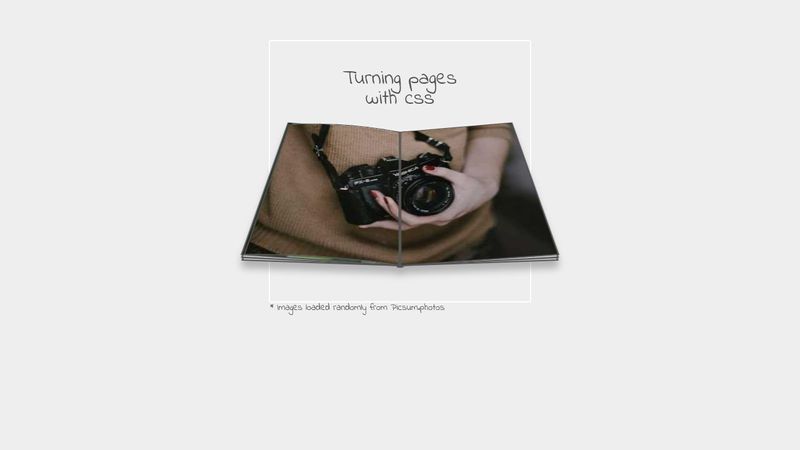 Demo:Turning pages | CSS