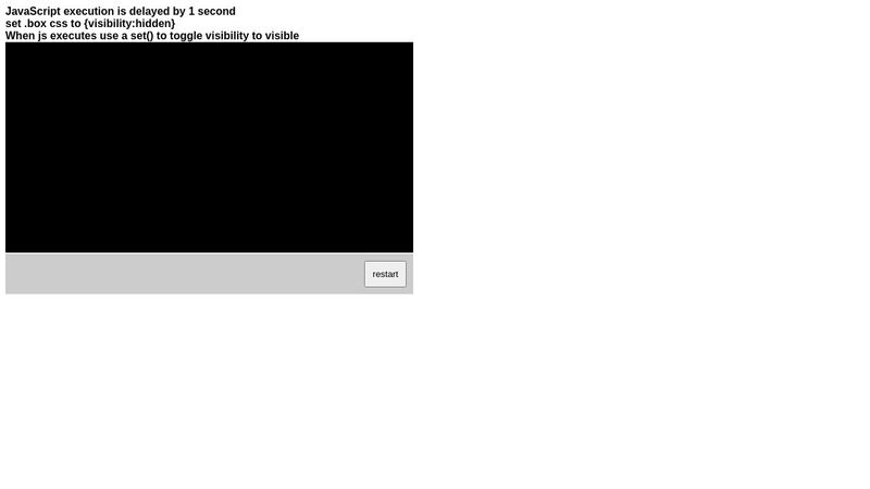 Hide Elements With Css Make Visible With Js 7907