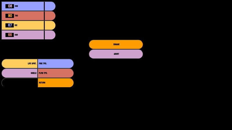 LCARS Interface (Pure SCSS)