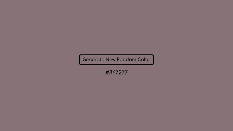 HEX Color code generator