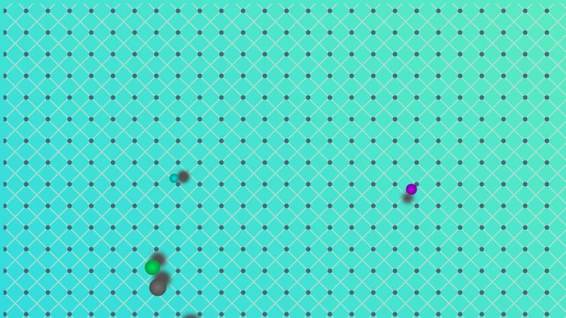 Animated dots background