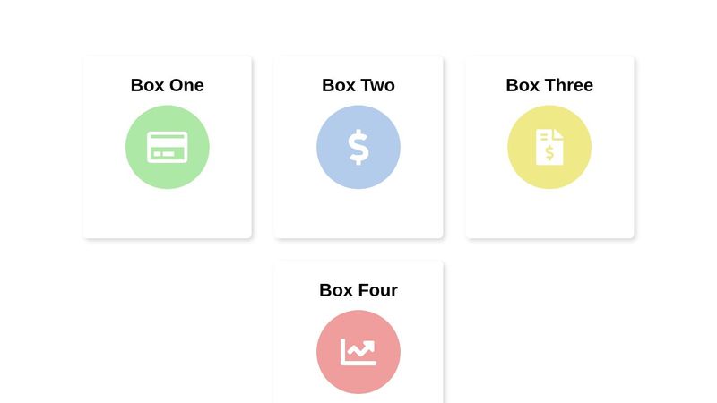 Responsive Animated Boxes