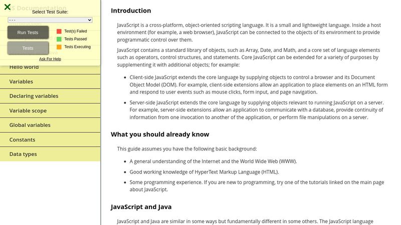 WebPage #4 Technical Documentation Page