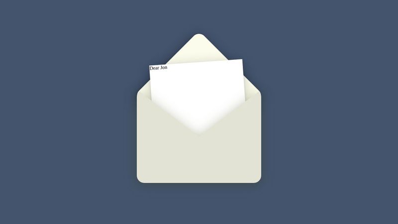 Pure CSS Envelope