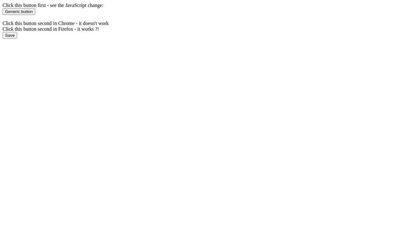 javascript: form not submitted