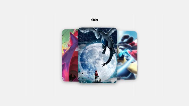 3d responsive slider cards V2