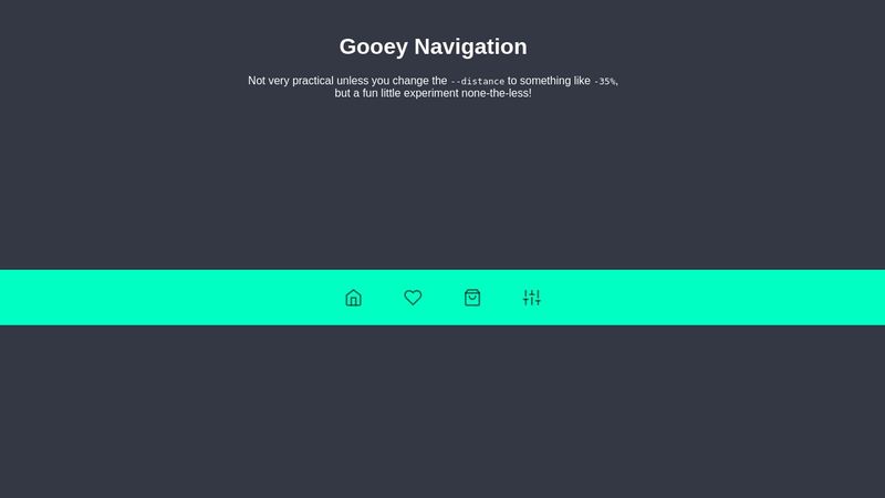Gooey Navigation Switch