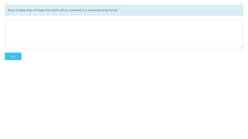 Convert Multiple Lines to Javascript Array of Integers