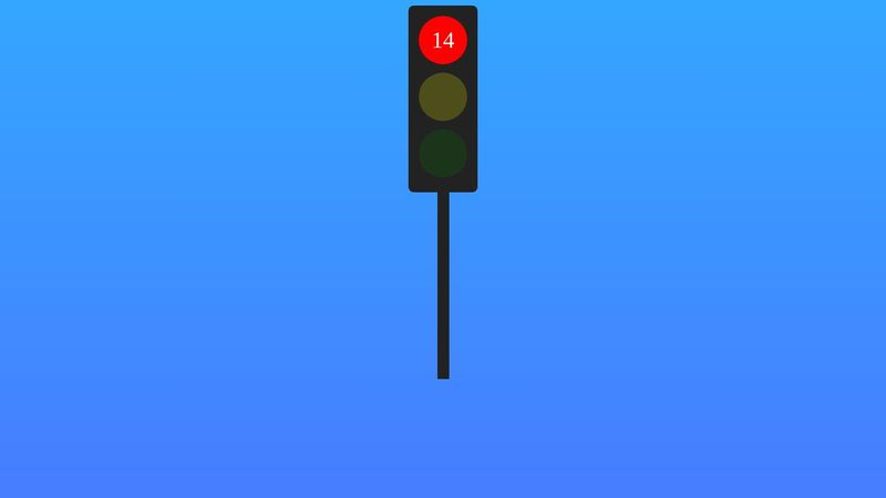 Traffic light vue.js