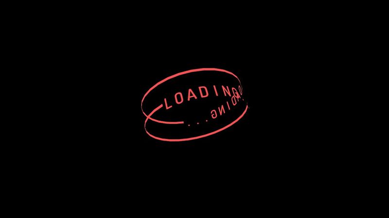 Text Ring Loading Animation