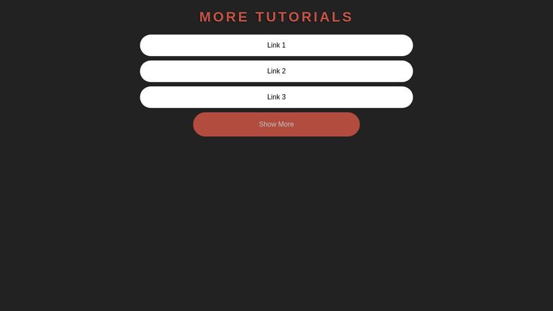 Load More CSS / Jquery