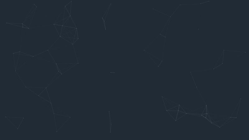 canvas particle network