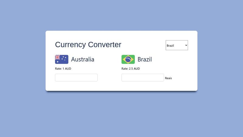 Currency Converter - Vue.js