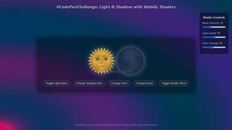 Advanced Spotlight with WebGL & Shaders