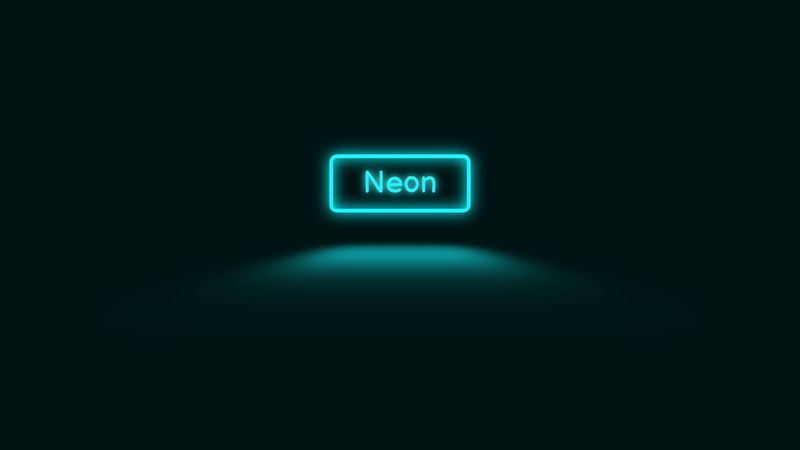 CSS Neon Button - Create a neon button