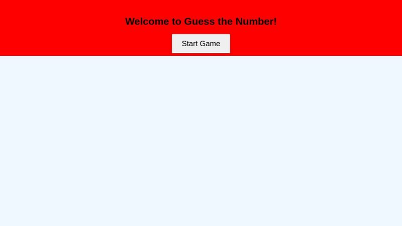 guess the number (first codepen ever)