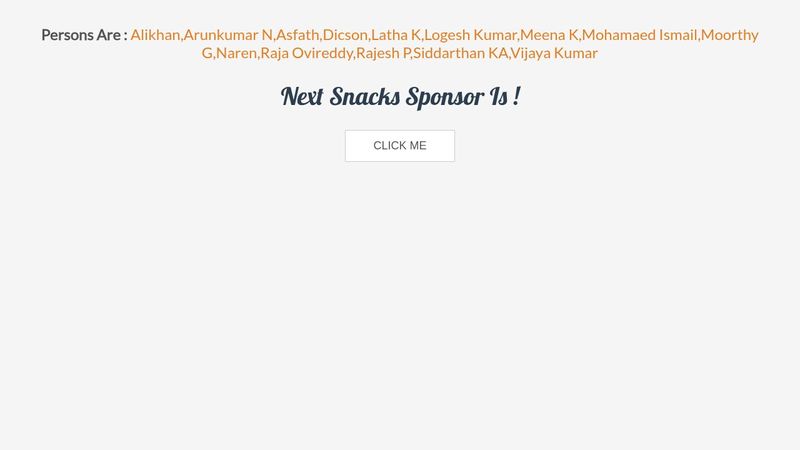 Random names generating Javascript & Jquery