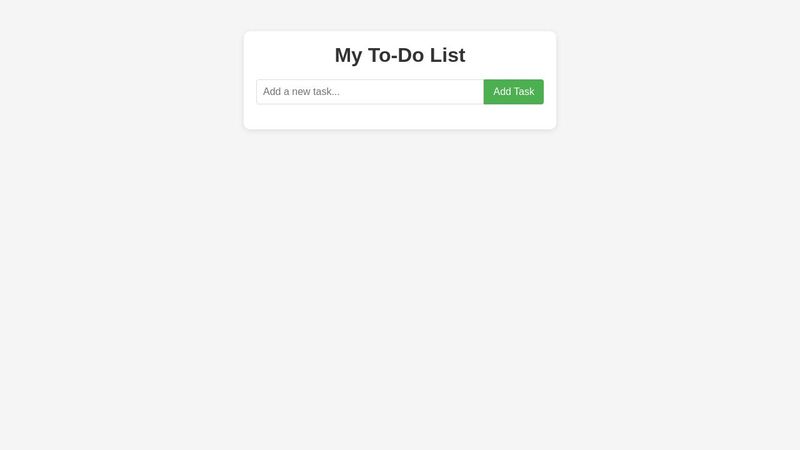 How to Build a Simple To-Do List Application Using JavaScript and Local ...