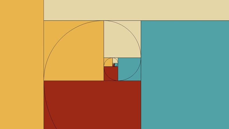 Animated Fibonacci Spiral