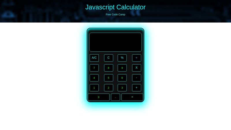 Javascript Calculator