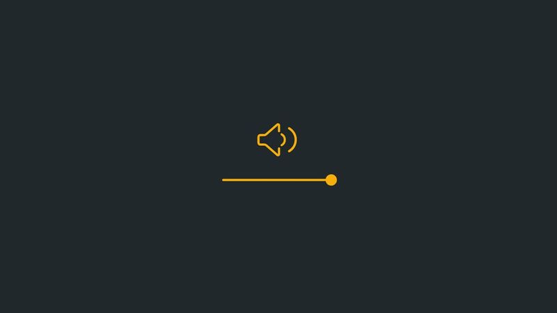 Volume Control (SVG+JS animation)