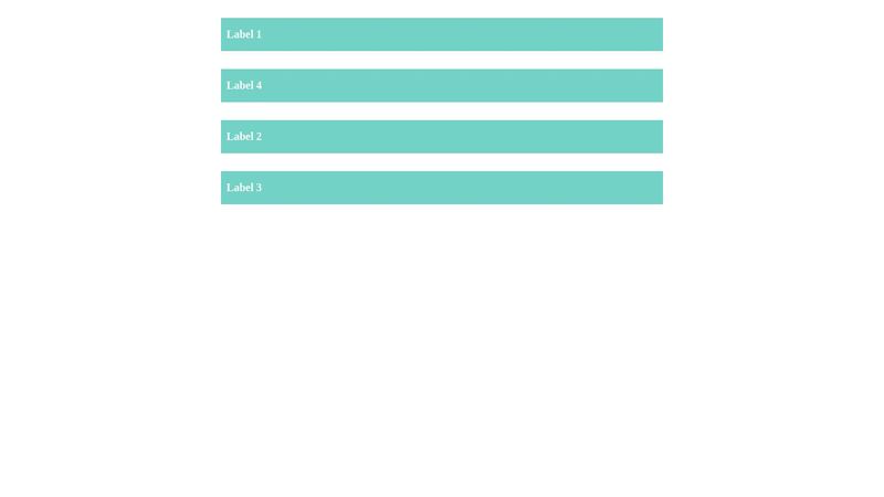 Accordion Menu pure CSS
