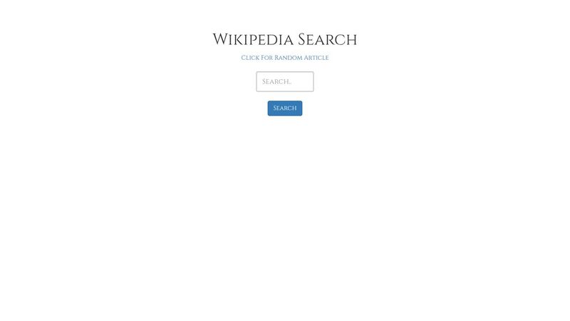 Wikipedia Search FCC