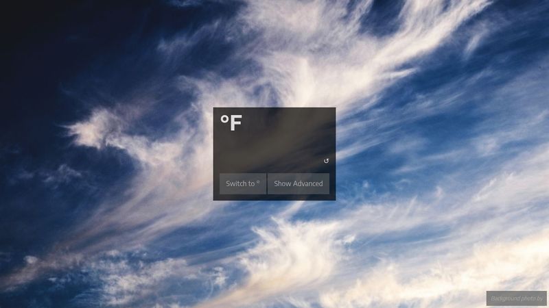 Weather Applet - Experimenting with GeoLocation and the OpenWeather API